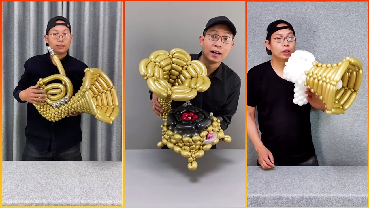 Make cute phonograph, saxophone, cornet, megaphone | Make Everything ...