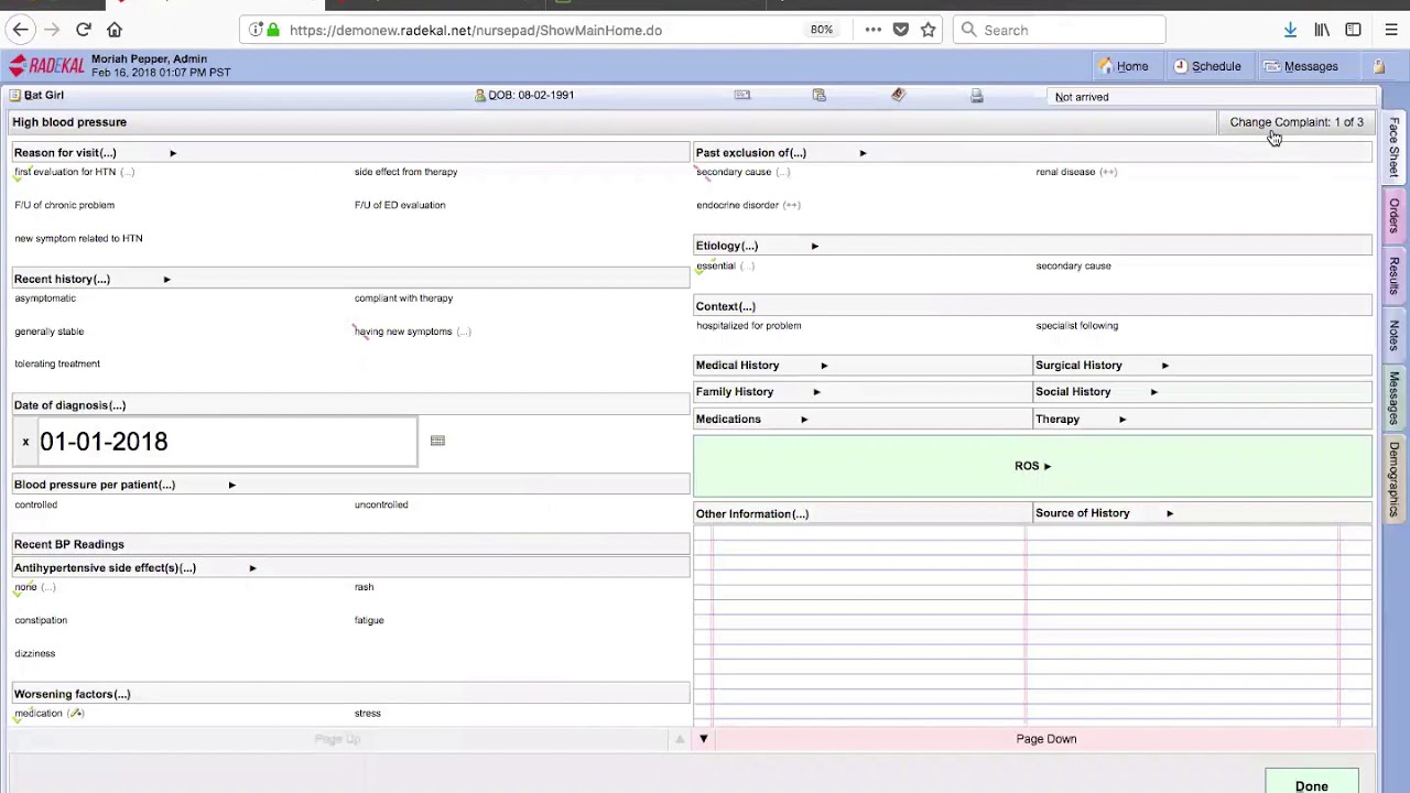 NursePad CC and HPI - YouTube