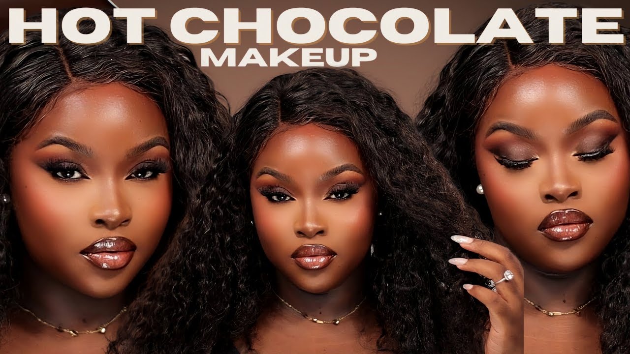 Hot Chocolate Makeup Glam - YouTube