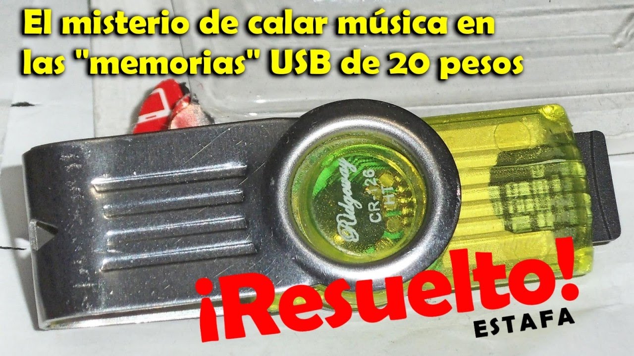 El misterio de las memorias USB a 20 pesos: ¿Cómo prueban la música ...