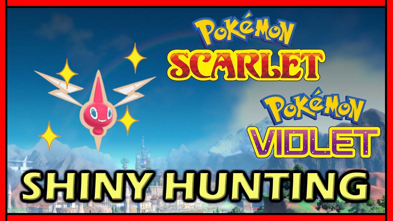 LIVE SHINY ROTOM HUNTING! Pokemon Scarlet & Pokemon Violet Shiny ...