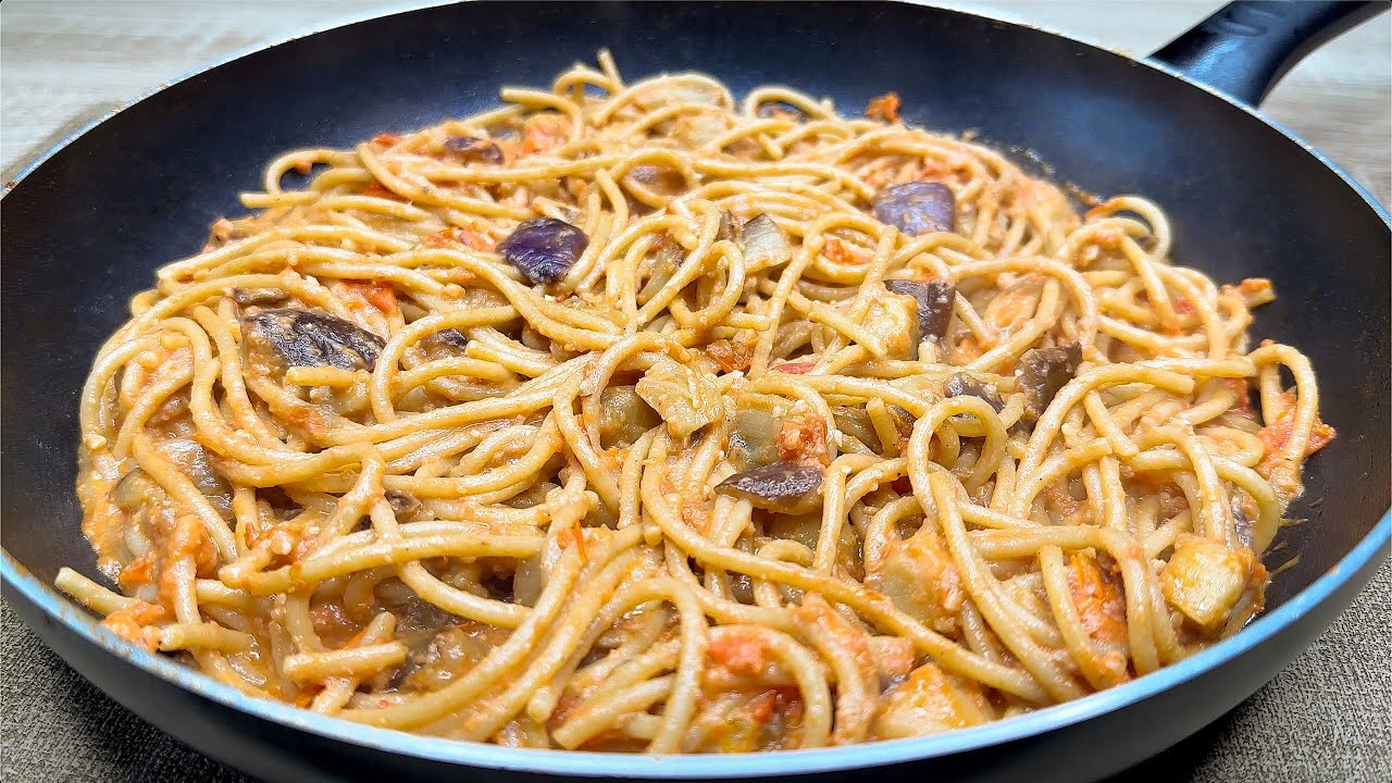 Non ho mai mangiato una pasta così deliziosa con le melanzane! 2 TOP ...