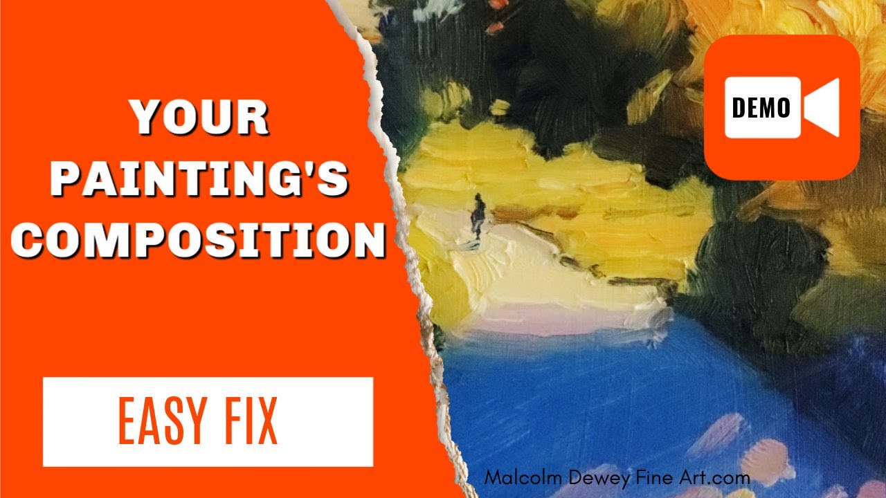 Easy Steps to Great Composition in Painting (Full Demo) 🎨 - YouTube