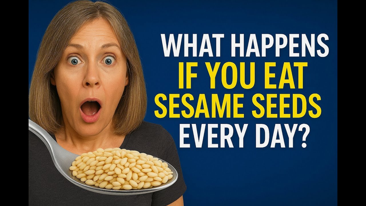 What Happens If You Eat Sesame Seeds Every Day? - YouTube