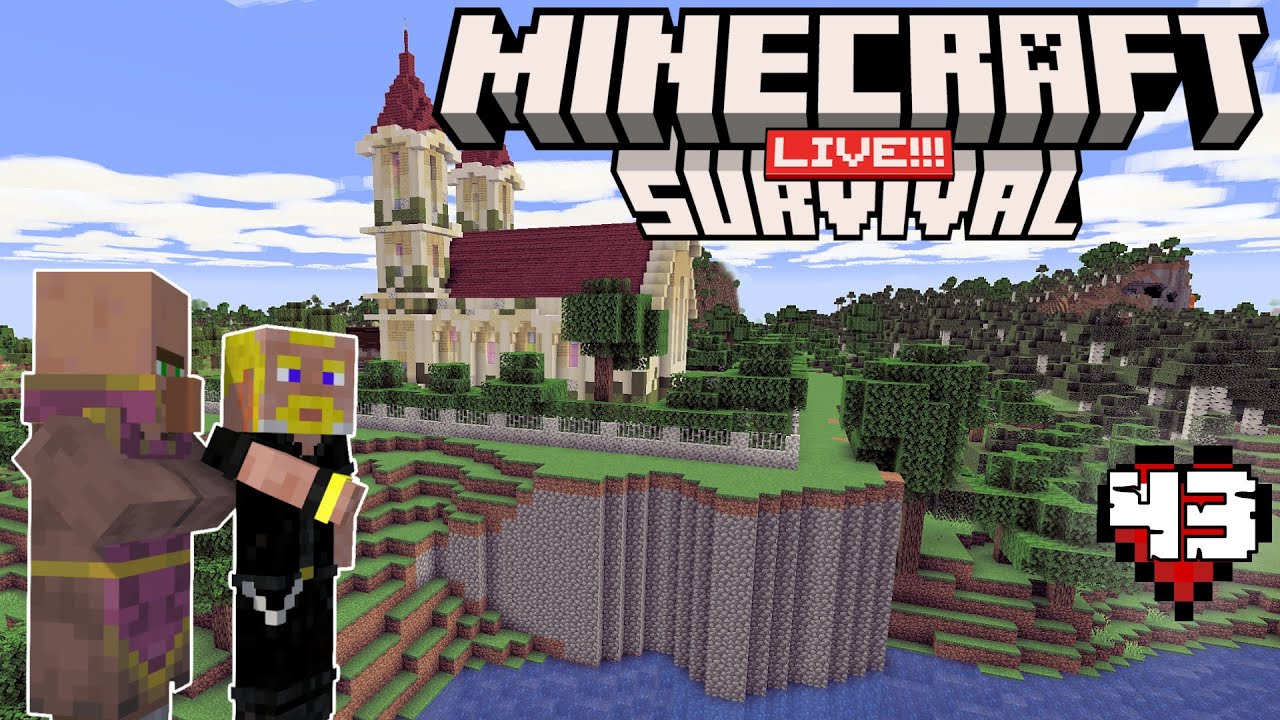 Cliffside Creation & Coastal Erosion: A Minecraft Adventure (Chill ...
