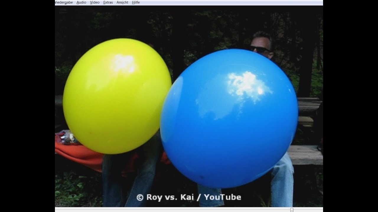 balloon contest - blow to pop race - B2P - Everts 21" - YouTube