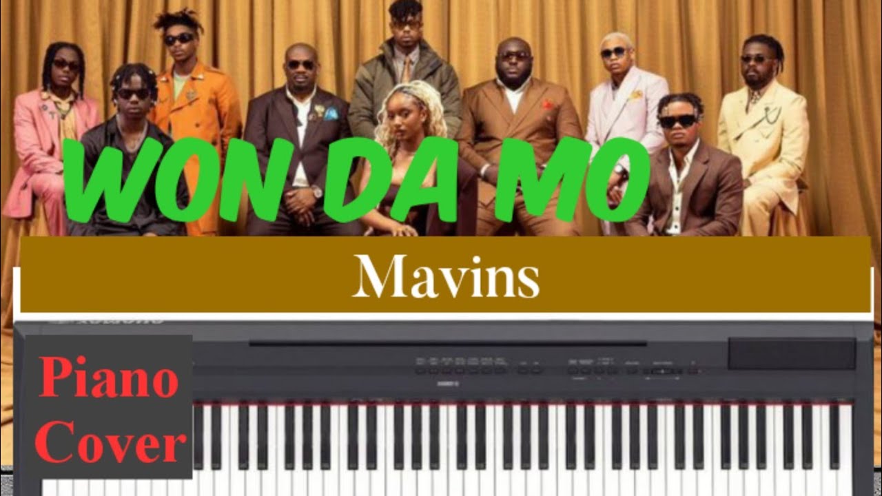 Won da mo by mavins (piano cover) Afro pop - YouTube