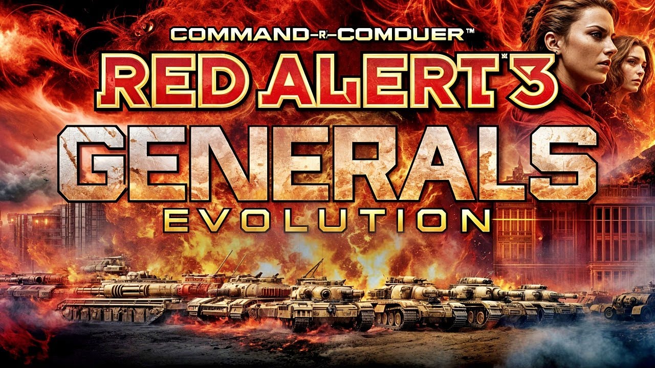 Red Alert 3: Generals Evolution | Epic & Chaotic Random Battle - YouTube