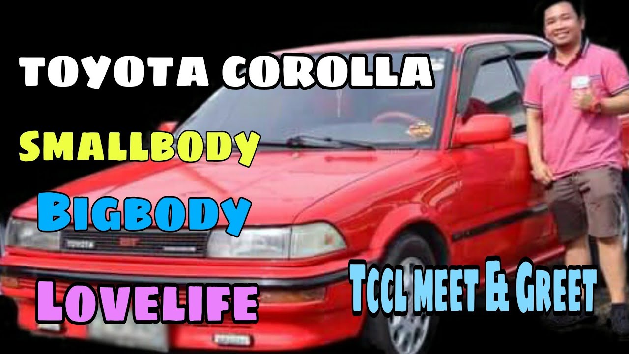 Toyota Corolla Smallbody, Bigbody, & Lovelife (ae92, ae101, ae111 ...