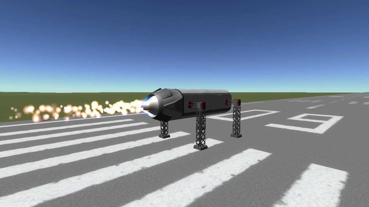 KSP: Mk3 Aerospike Test 2 - YouTube