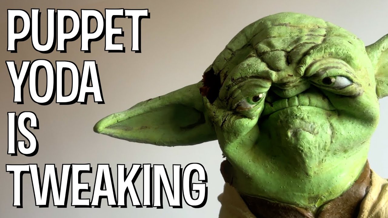 PUPPET YODA IS TWEAKING -The Puppet Yoda Show - YouTube