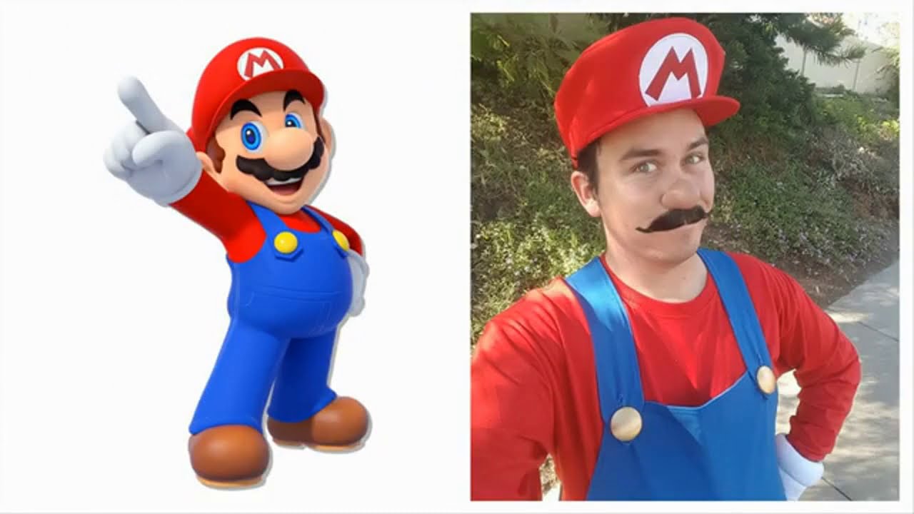 Super Mario Characters in Real Life | Rania Toy House - YouTube