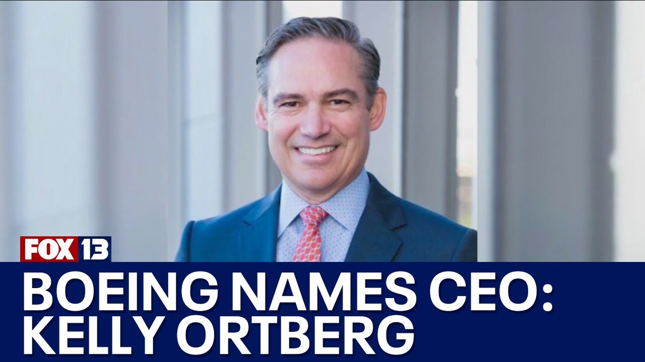 Boeing names Kelly Ortberg as new president, CEO | FOX 13 Seattle - YouTube