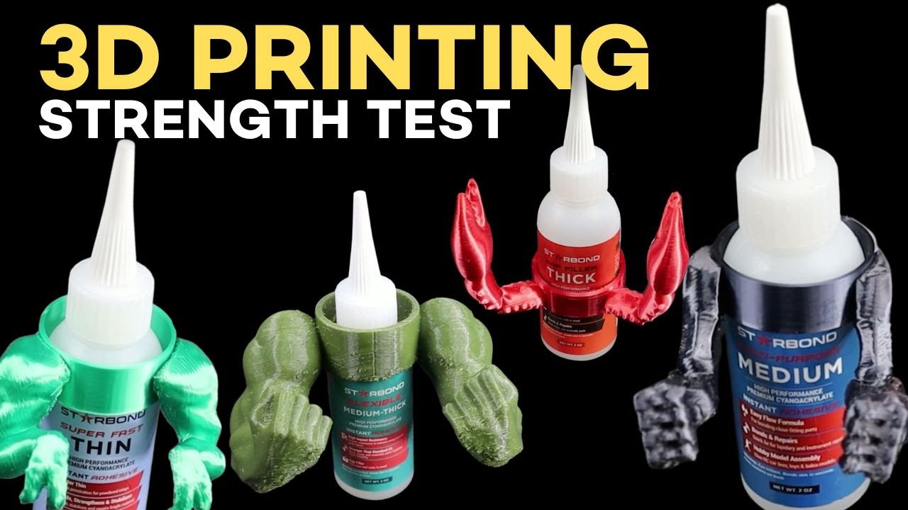 Brian Lane's CA Glue Snap-o-Meter! Watch This Jaw-Dropping 3D Printing ...