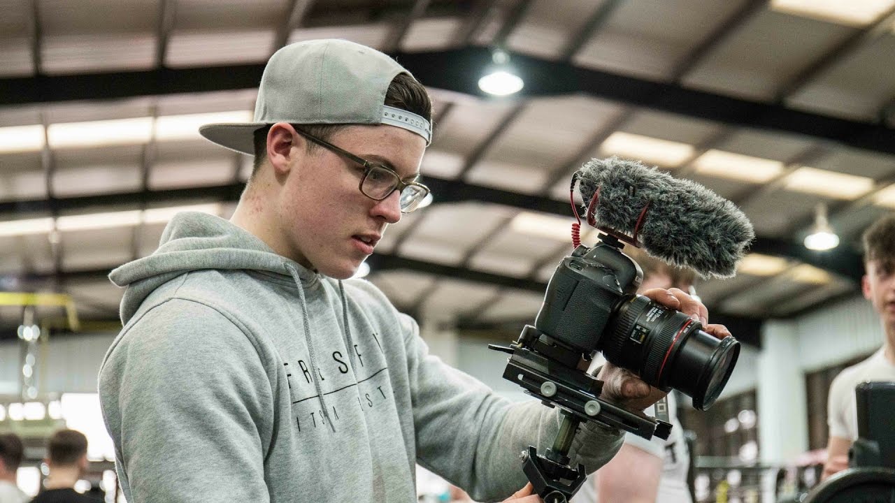 Filming Fitness Youtubers - YouTube