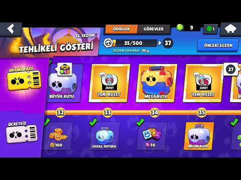 Brawl pass aldim                        #brawlstars #kesfet#bts #keşfetteyiz