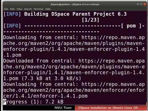 DSpace Installation on Ubuntu Linux OS-English - YouTube