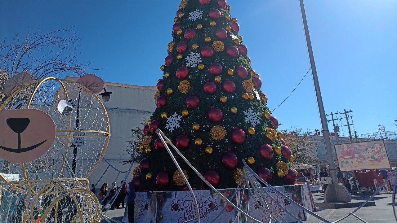 LA villa NAVIDEÑA EN EL CENTRO CD JUÁREZ?🧐🤨😳 - YouTube