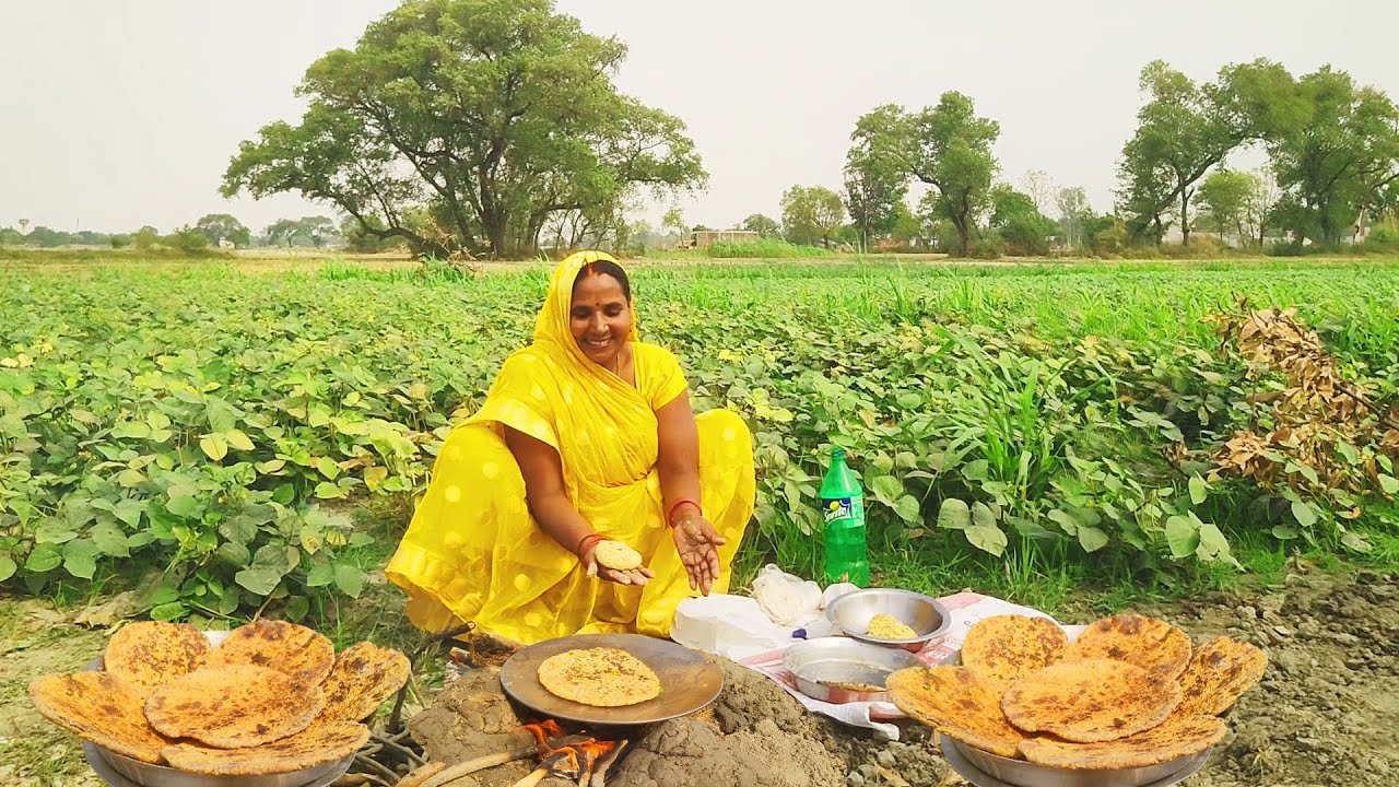 U.P. स्टाइल में घर पर बनाये स्वादिस्ट अरहर के चूनी का कोचा || village ...