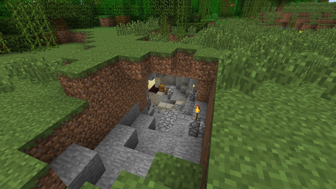 Minecraft: Let's Play - Episode 8: Cave Entrance Construction! - YouTube