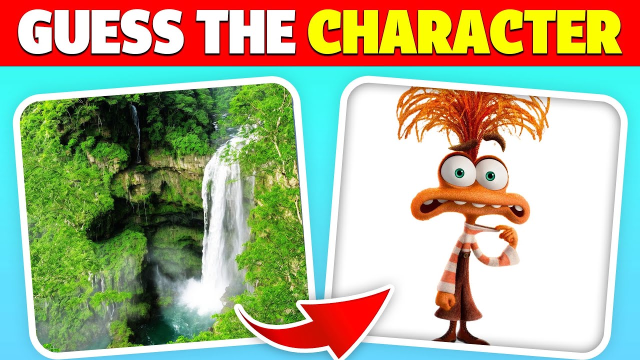Guess the REAL Inside Out 2 Movie Character || Squint your eyes ...