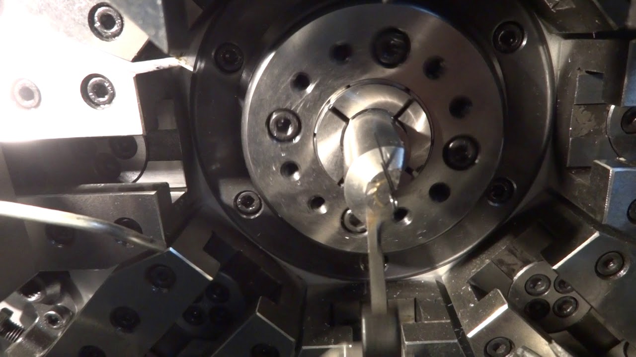 CNC Spring forming machine GT-SF-20B - YouTube