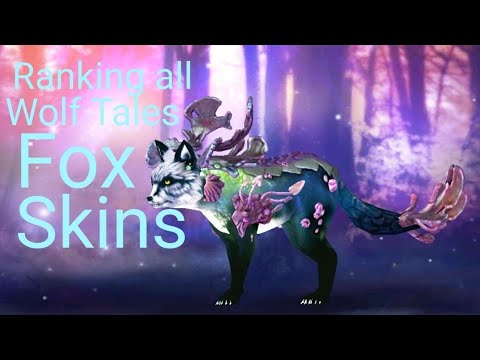 Ranking all Wolf Tales Fox Skins - YouTube