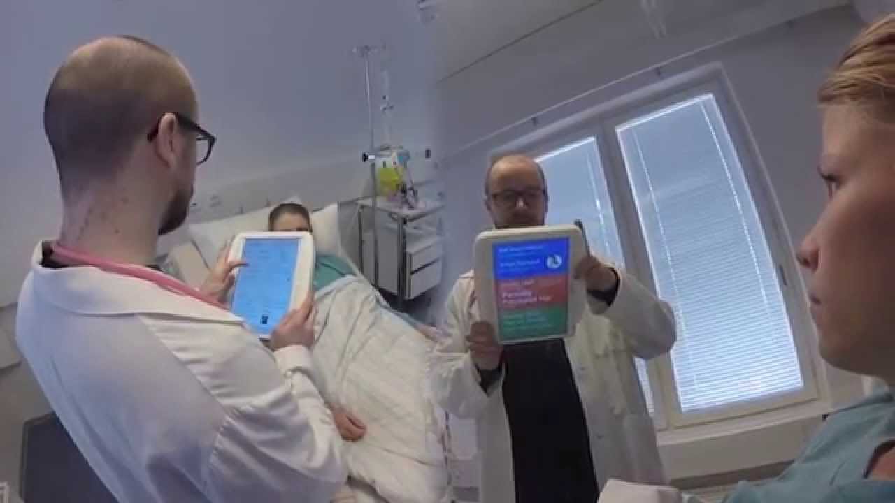Dual Sided Tablet for Doctor-Patient Interaction - YouTube