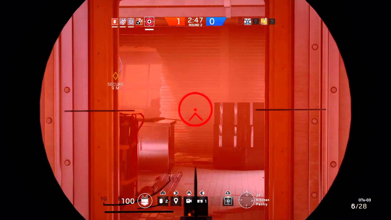 Tom Clancy's Rainbow Six® Siege GLAZ QUICK SCOPE - YouTube