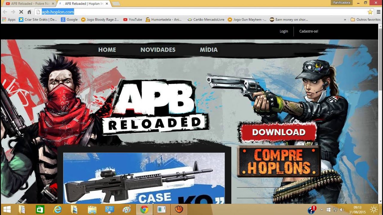como baixar apb reloaded no windows 8 ou 7 - YouTube