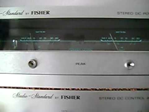 AUDIO FISHER studio standar - YouTube