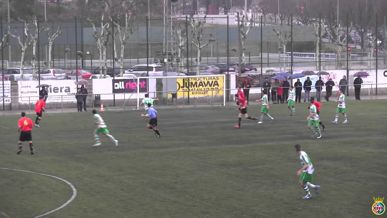 CF RIPOLLET - CERDANYOLA FC (1-2) Crónica del partit. - YouTube