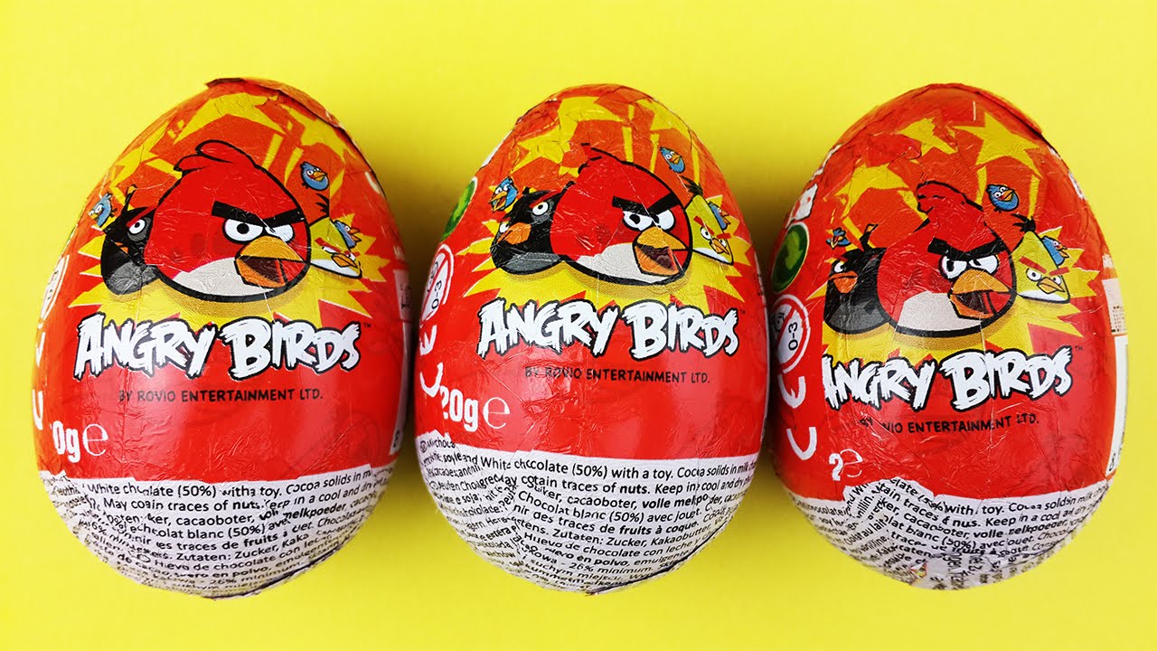 Angry Birds Surprise Eggs Opening - Angry Birds Surprise Eggs Toys ...