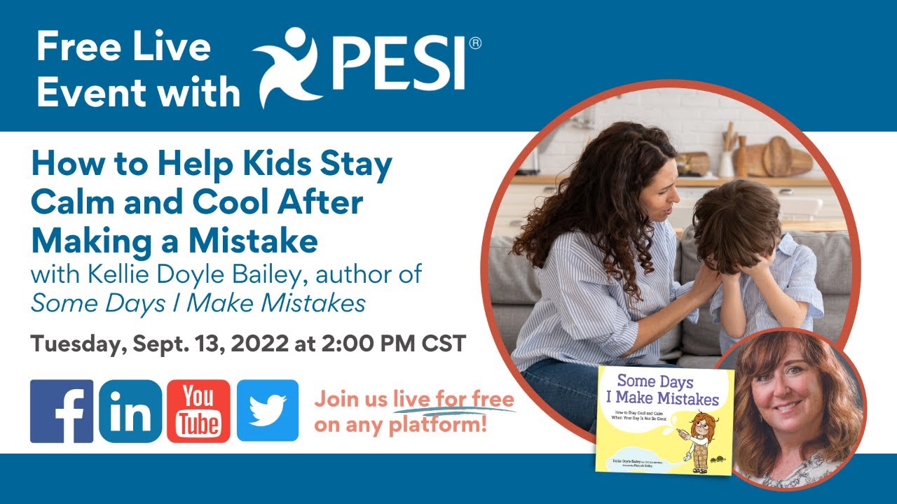 How To Help Kids Stay Calm and Cool After Making a Mistake - YouTube