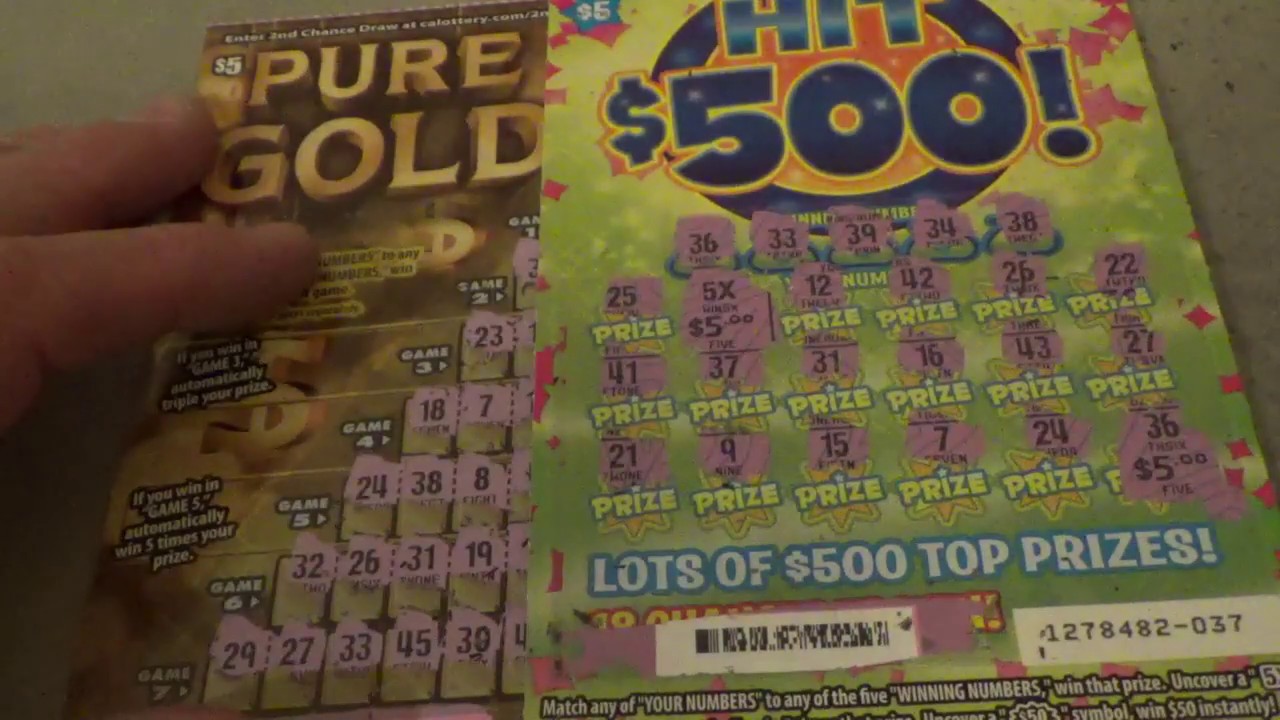 #141 Lottery Scratcher Tickets From Nevada Arcade Channel & Yoshi - YouTube