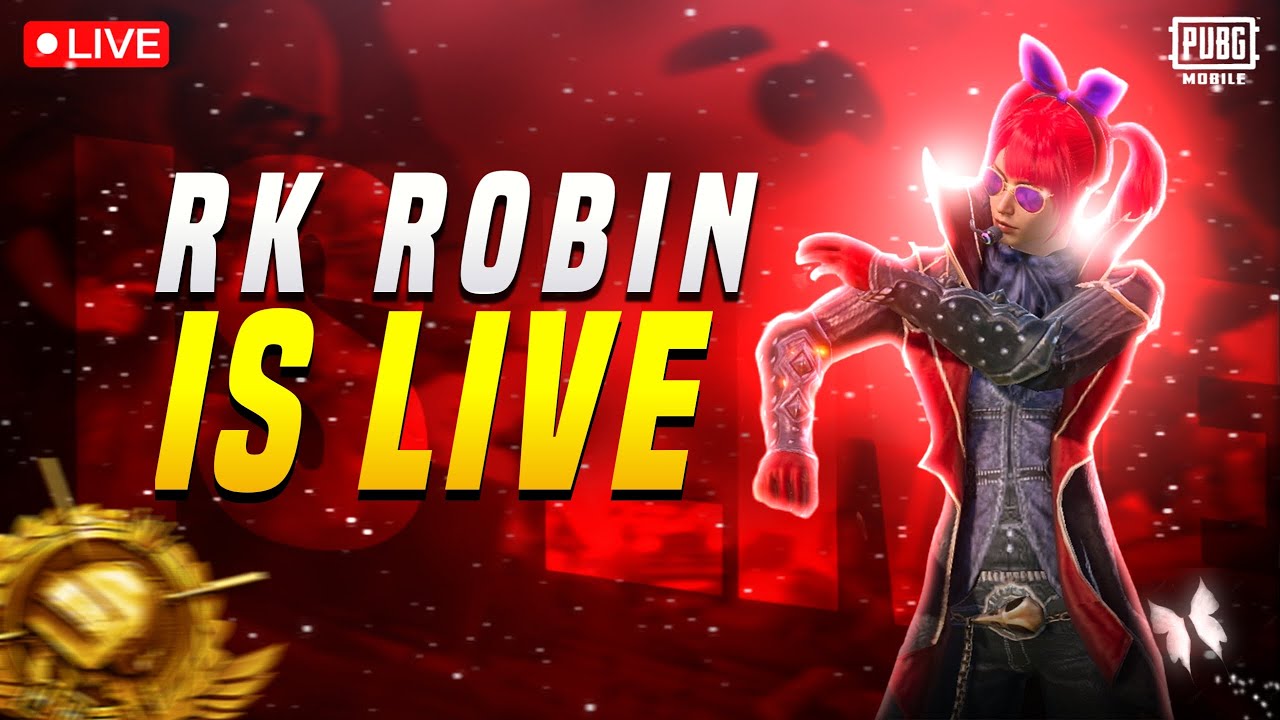 BgmixPubg Mobile Live Stream | RK ROBIN GAMING IS LIVE - YouTube