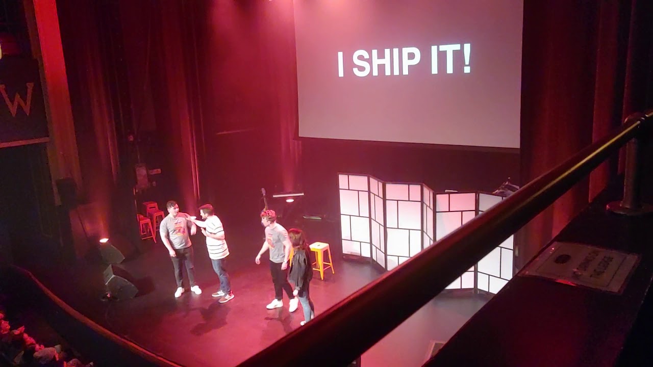 Smosh's Live Show in Portland #7 (I Ship It Song) - YouTube