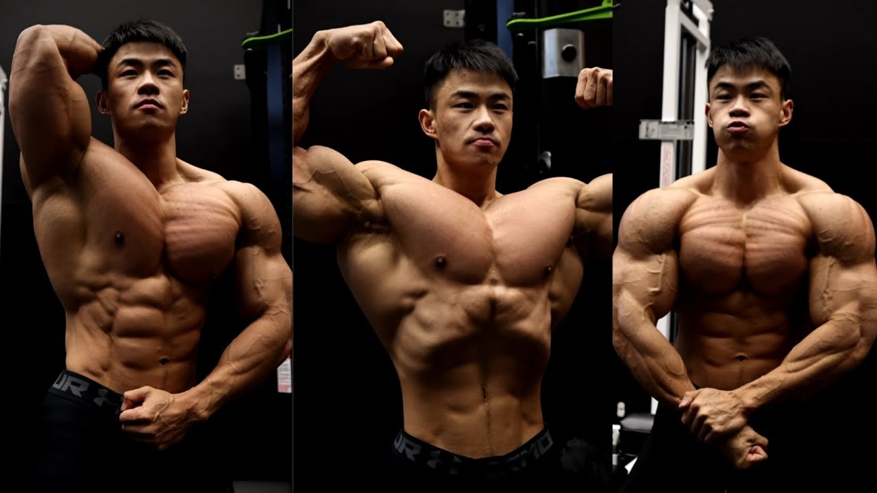 Chinese Bodybuilder "Chen Kang IFBB PRO" Muscular Flexing. - YouTube