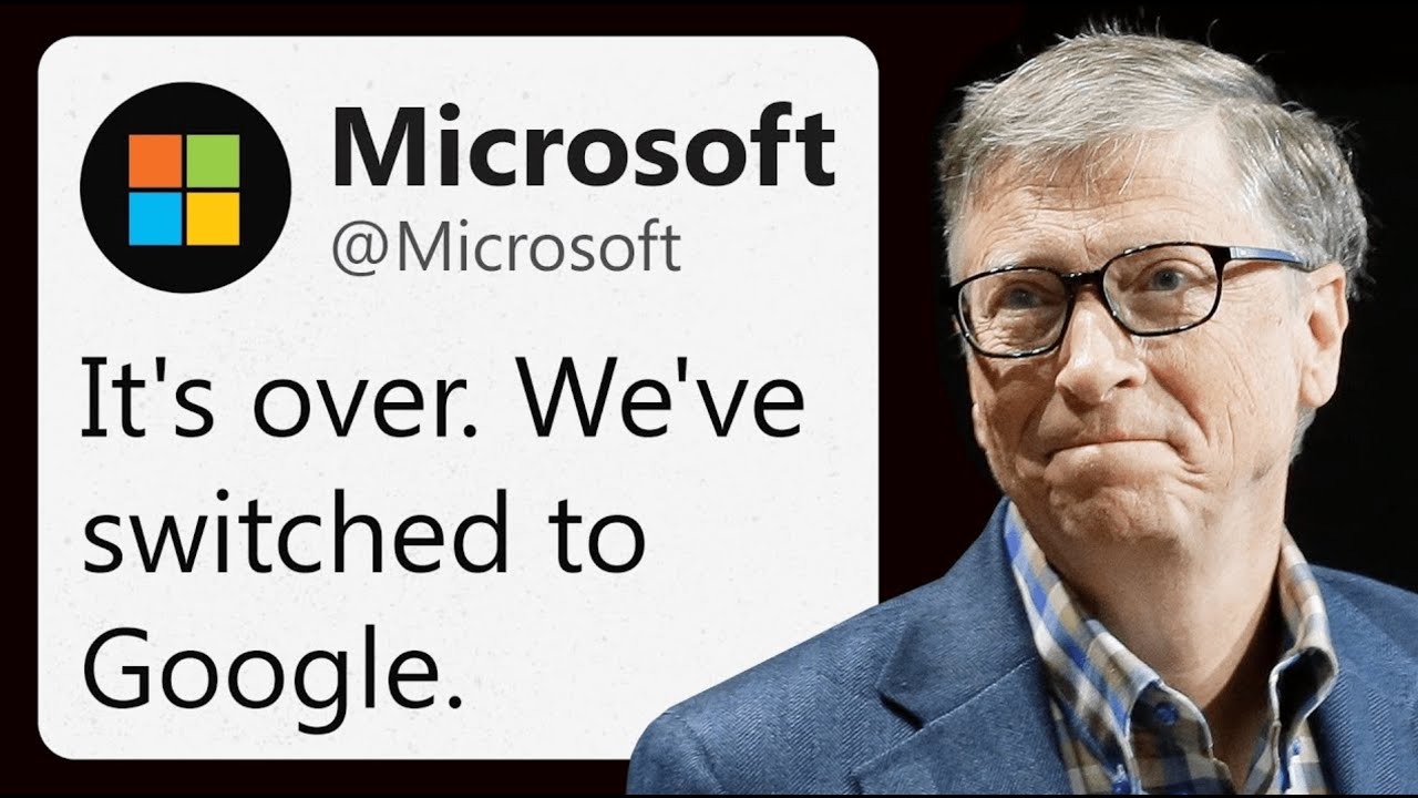Microsoft Started Using Google | DEATH Of Microsoft | Explained in ...