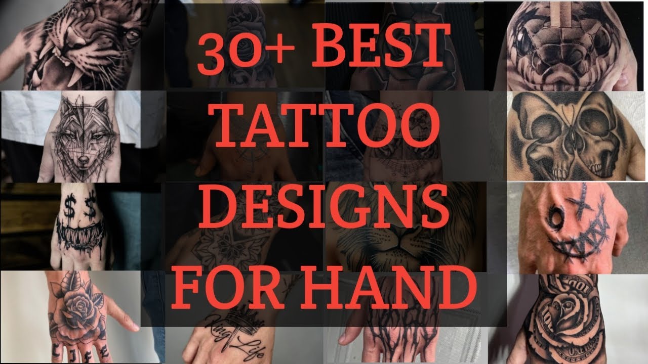 30+ BEST HAND TATTOO DESIGNS FOR BOYS / UNIQUE DESIGNS / HAND TATTOO ...