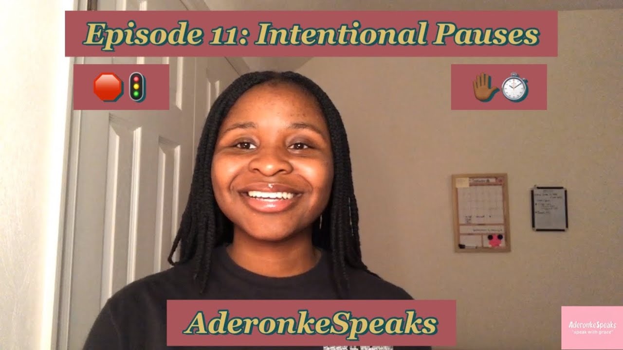 How to Take Intentional Pauses - YouTube
