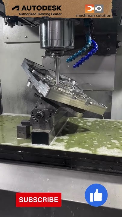 5 Axis Programming with Autodesk CAD-CAM software - YouTube