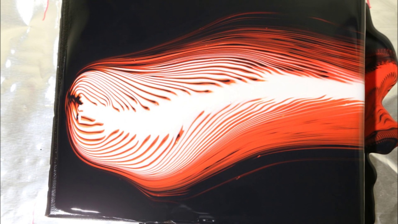 Acrylic Pouring Post Pour Flow - YouTube