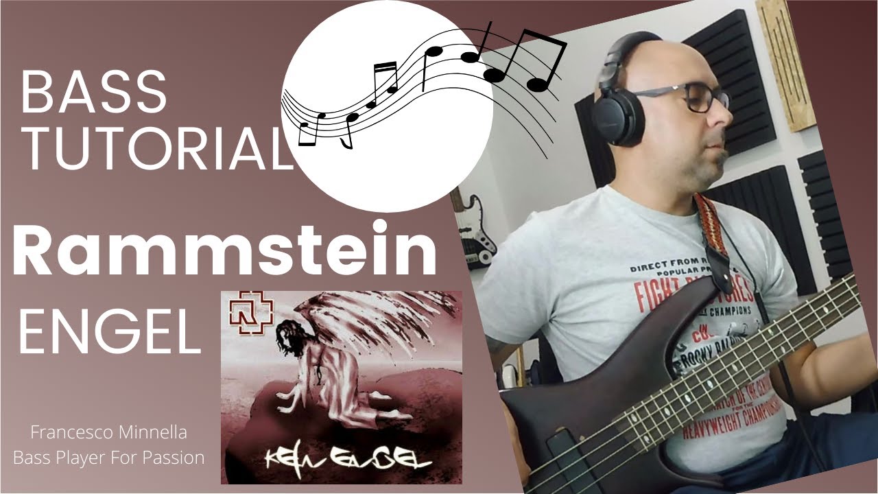 Engel- Rammstein- Bass Tutorial - YouTube