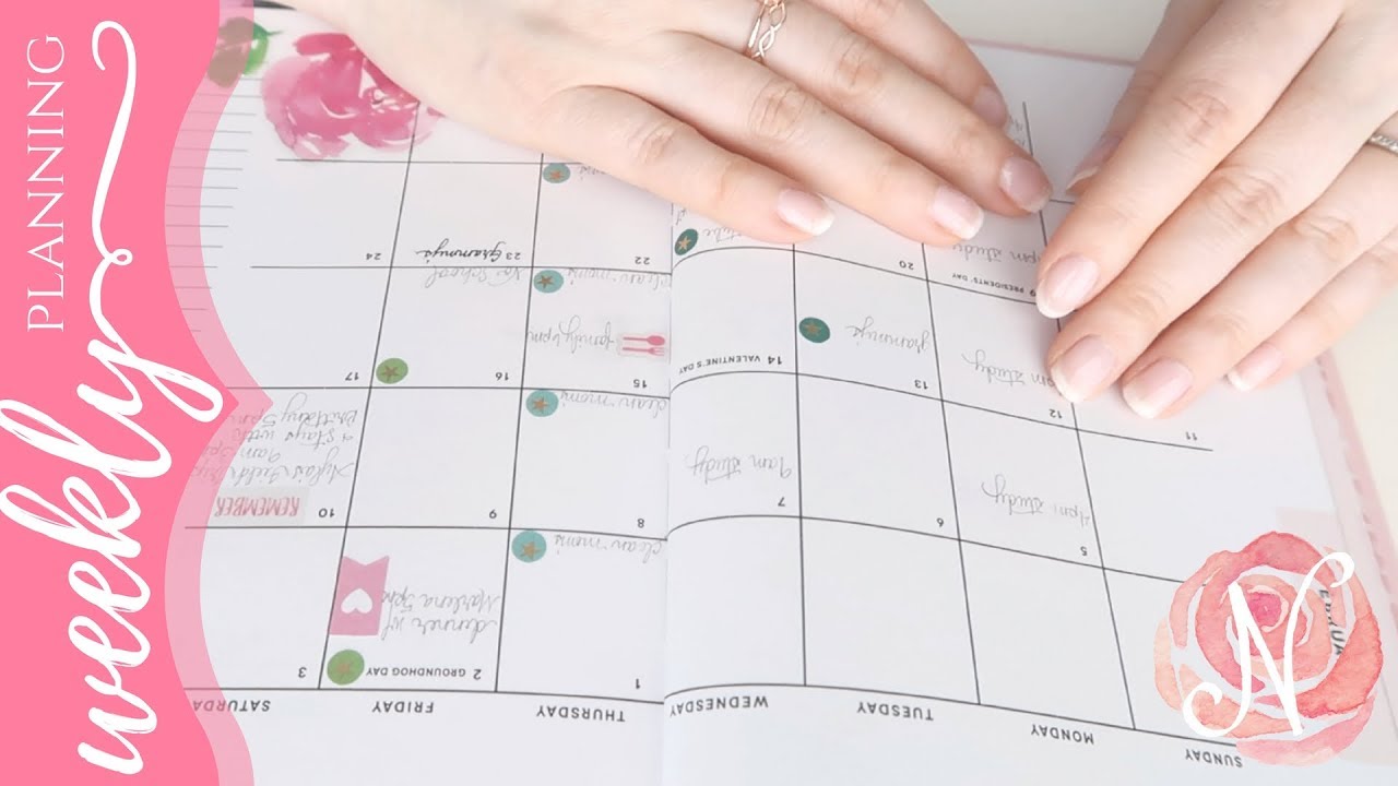 PLANNING FEBRUARY | WEEKLY WEDNESDAY - YouTube