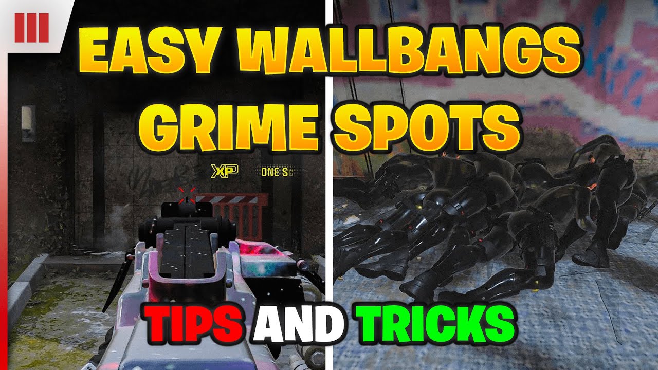 ALL POSSIBLE GRIME WALLBANG SPOTS ( Penetration Kills ) in MW3 ...