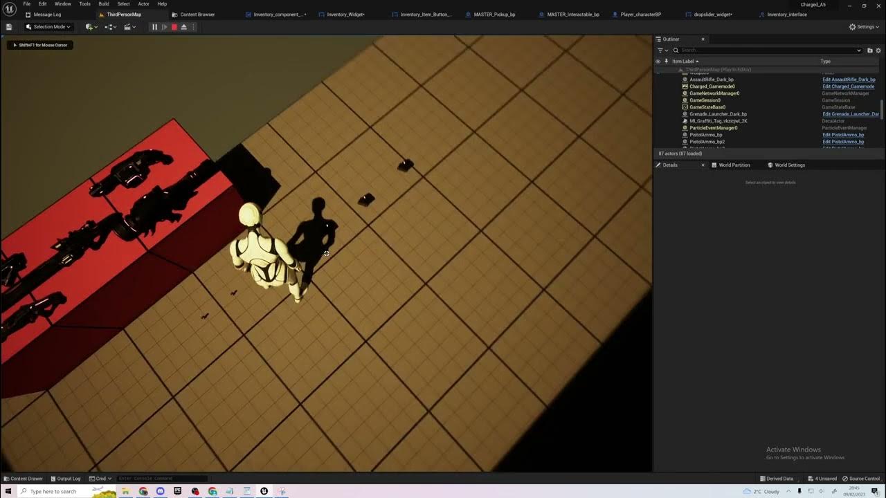 UE5 Charged Dev Log: An Inventory Interlude: Part 4 - YouTube