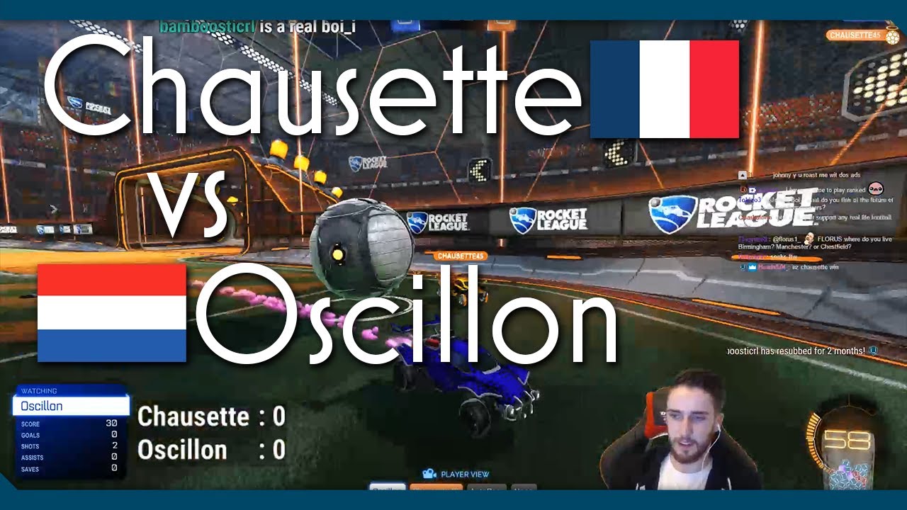Chausette (Rank 2) vs Oscillon (Ranks 7 & 8) | 1v1 Showmatch - YouTube
