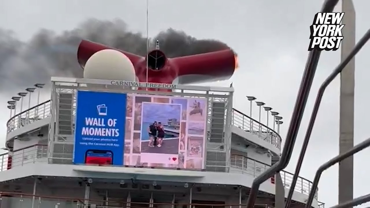 Carnival Freedom cruise ship catches fire for second time in less than ...