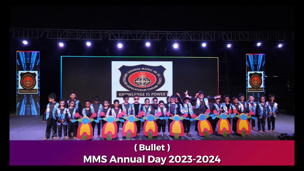 MMS SCHOOL BULLET | 36TH ANNUAL DAY | POLLACHI | 2023-2024 - YouTube